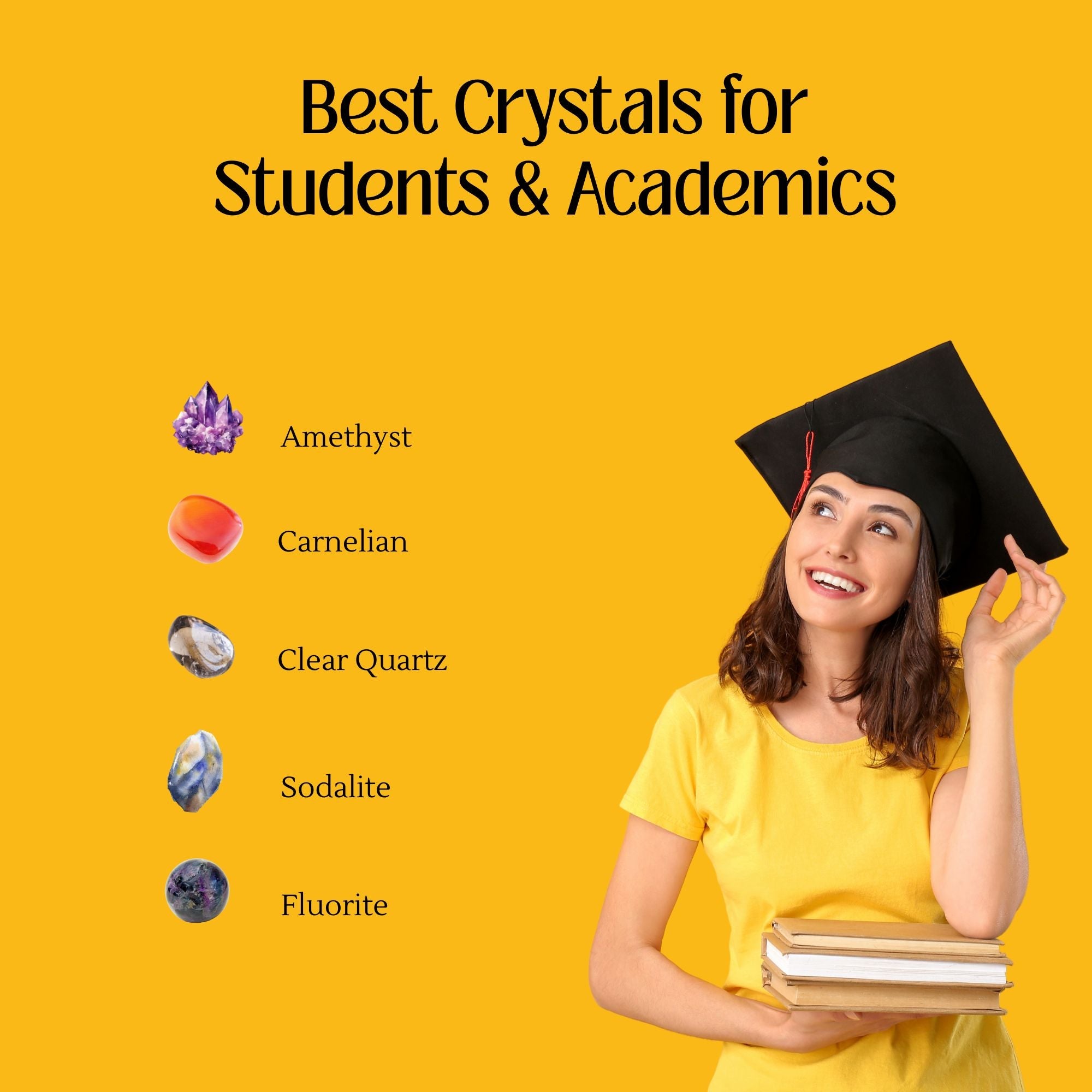 Boost Focus & Learning: Best Crystals for Students & Academics