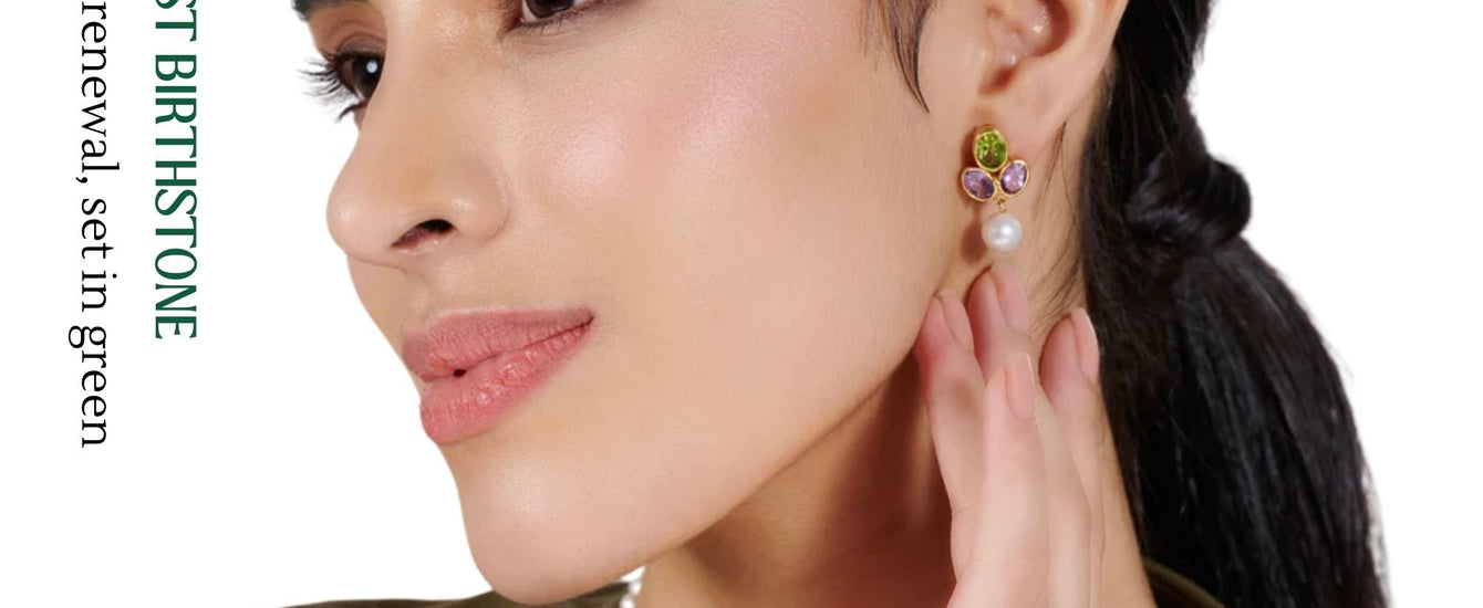 The August Birthstone Trio: Peridot, Spinel & Sardonyx